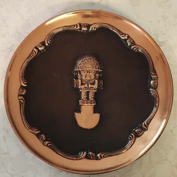 Accents | Vintage Peruvian Style Copper Wall Hanging | Poshmark